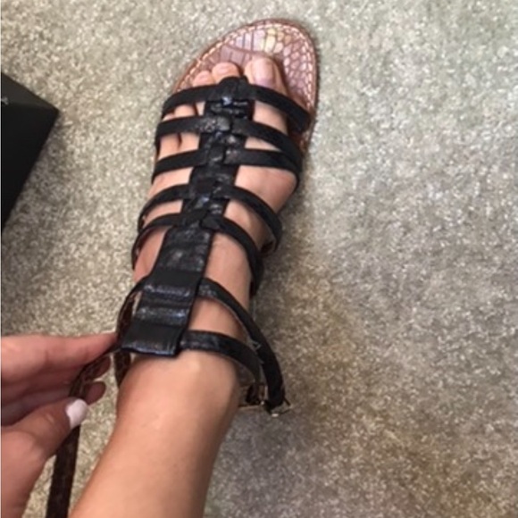 Sam Edelman | Shoes | Sam Edelman Black Gladiator Sandals | Poshmark